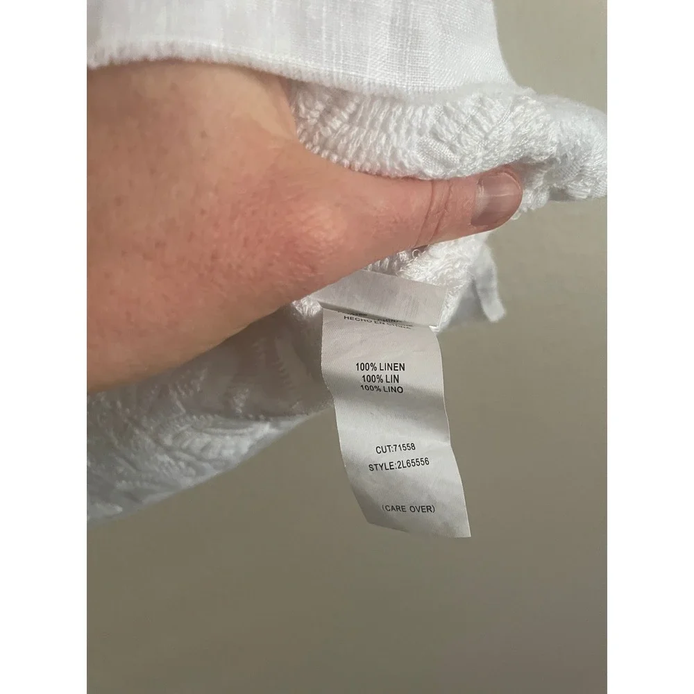Karen Kane | Tops | Nwt Karen Kane Amalfi Coast Embroidered Linen Top ...